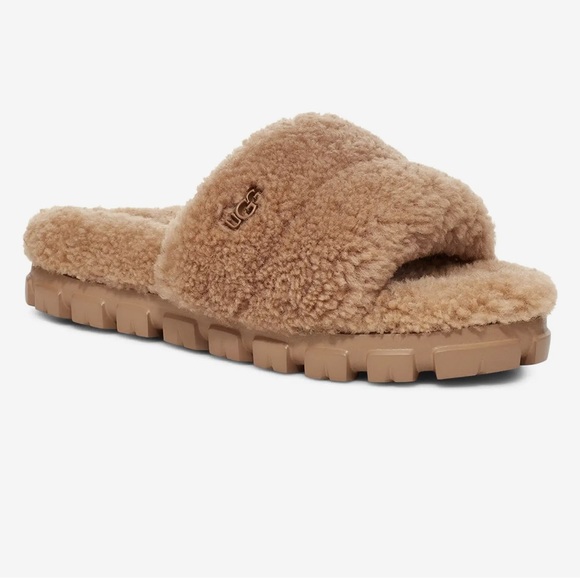 UGG | Shoes | Ugg Cozetta Curly Teddy Slipper | Poshmark